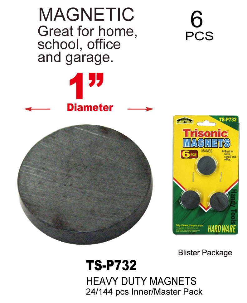 TS-P732 - Heavy Duty Magnetic Circles — Trisonic Wholesale Supplier