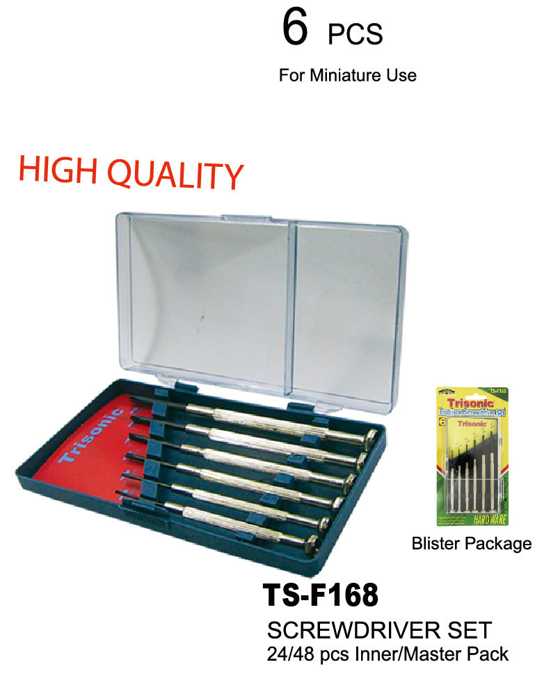 TS-F168 - Precision Screwdriver Set — Trisonic Wholesale Supplier