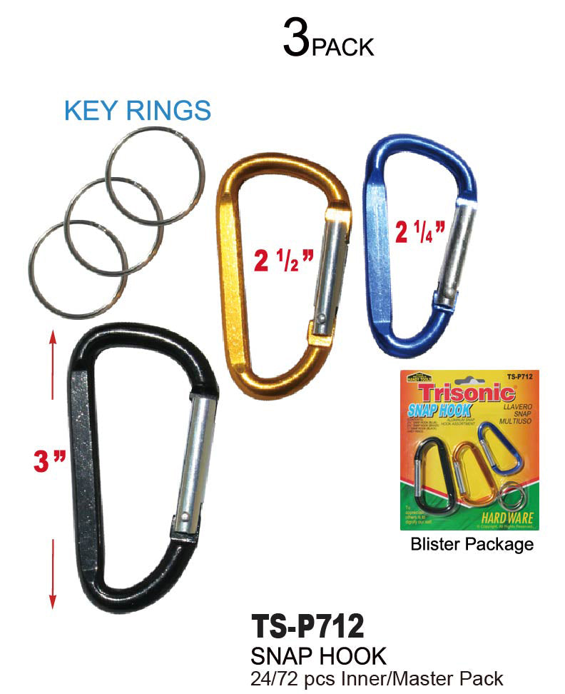 TS-P712 - Snap Hook — Trisonic Wholesale Supplier
