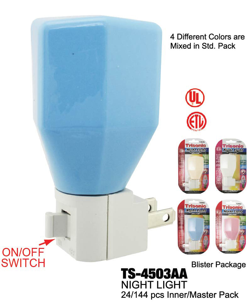 TS-4503AA - UL Night Light — Trisonic Wholesale Supplier
