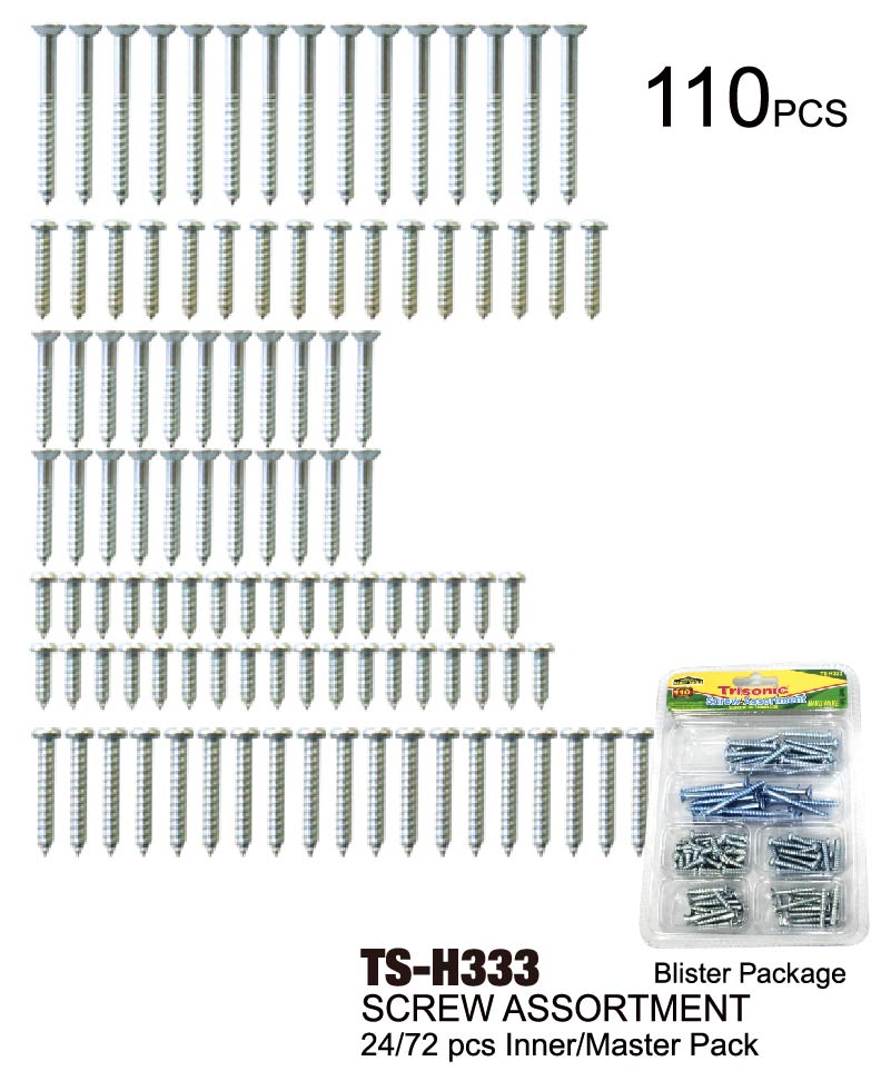 TS-H333 - Screw Assortment — Trisonic Wholesale Supplier