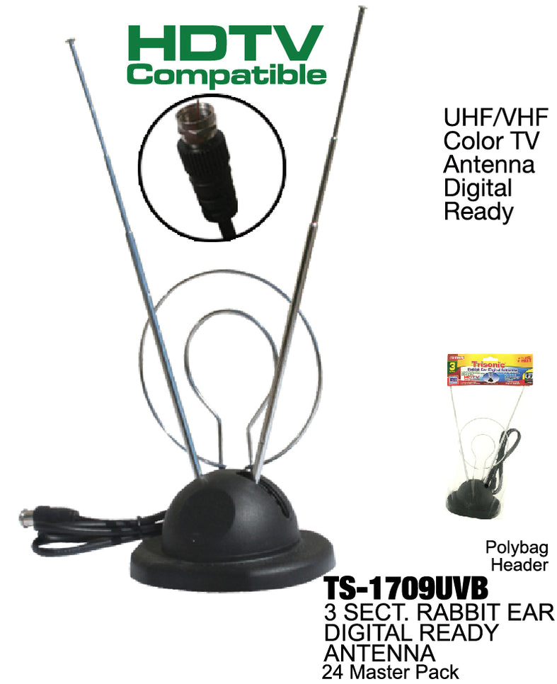 TS-1709UVB - Rabbit Digital Antenna — Trisonic Wholesale Supplier