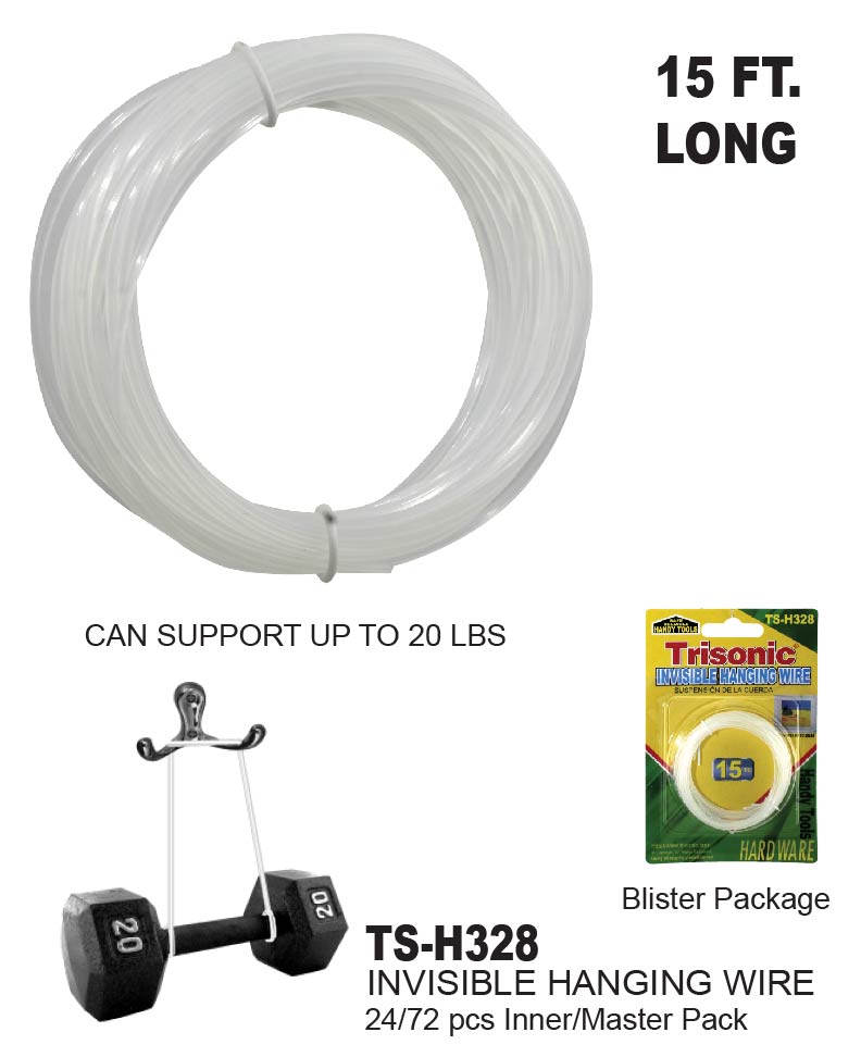 TS-H328 - Invisible Hanging Wire — Trisonic Wholesale Supplier